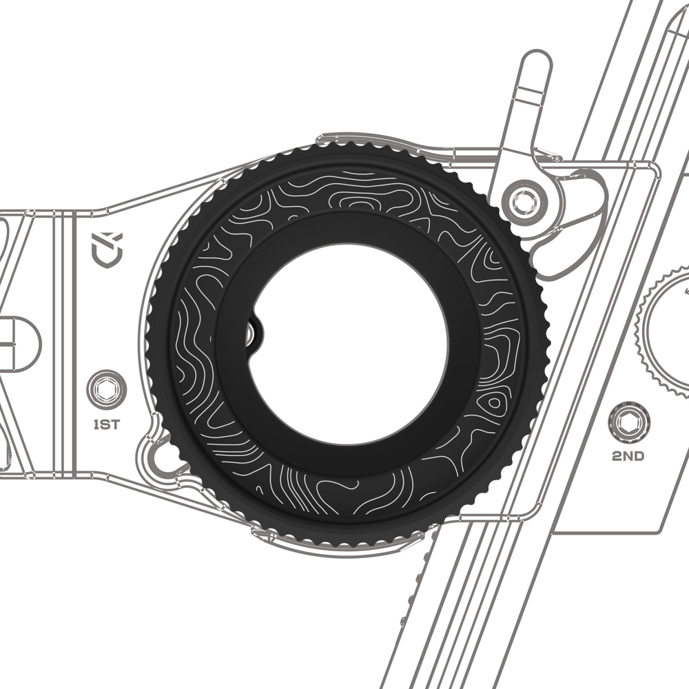 PRÜF VOID™ Dial Wheel - Black Topo