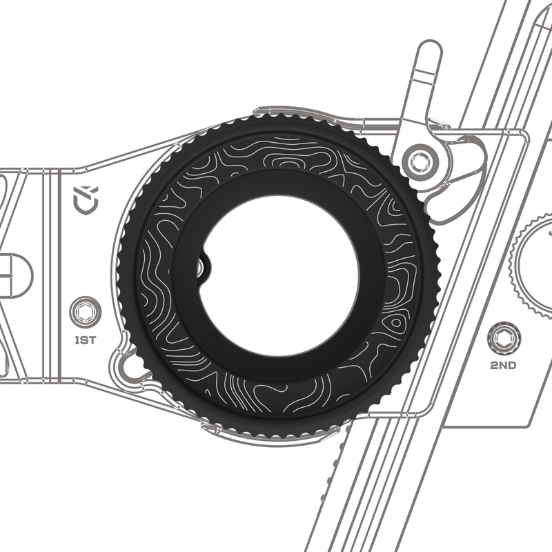 PRÜF VOID™ Dial Wheel - Black Topo
