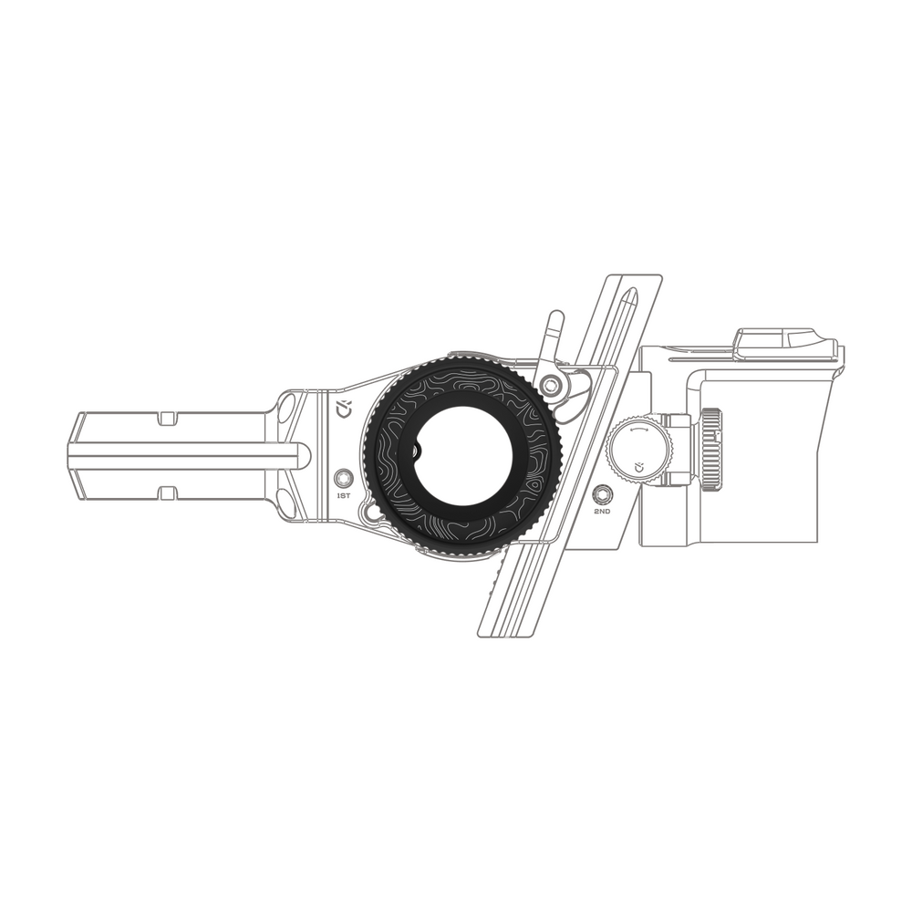 PRÜF VOID™ Dial Wheel - Black Topo
