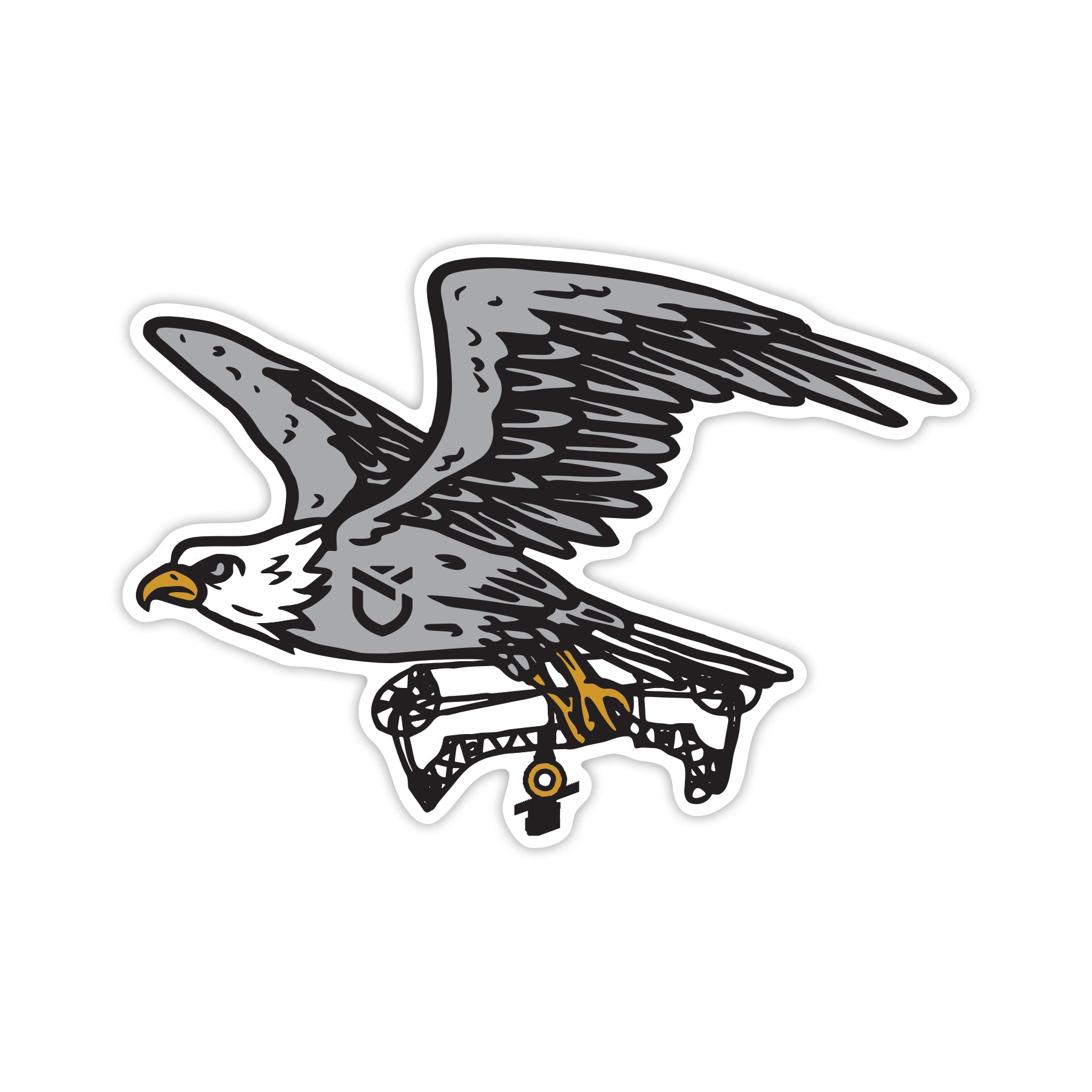 War Eagle Sticker – Dialed Archery